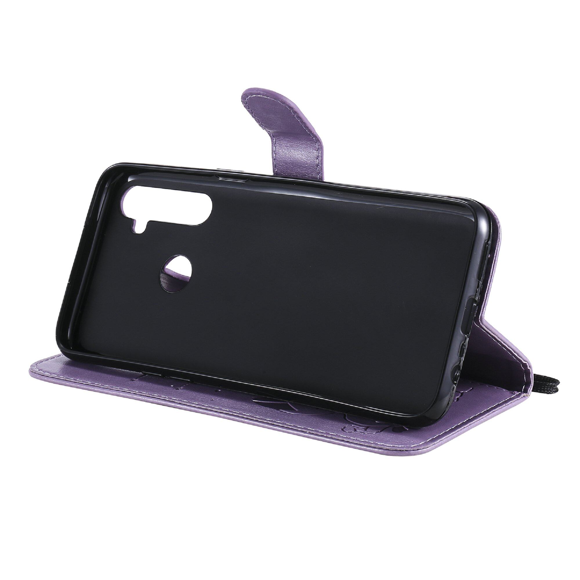 FQY-TEC Realme 5 เคส / Realme 5i เคส / Realme 6i เคส / RMX2040 เคส,[แมว ...