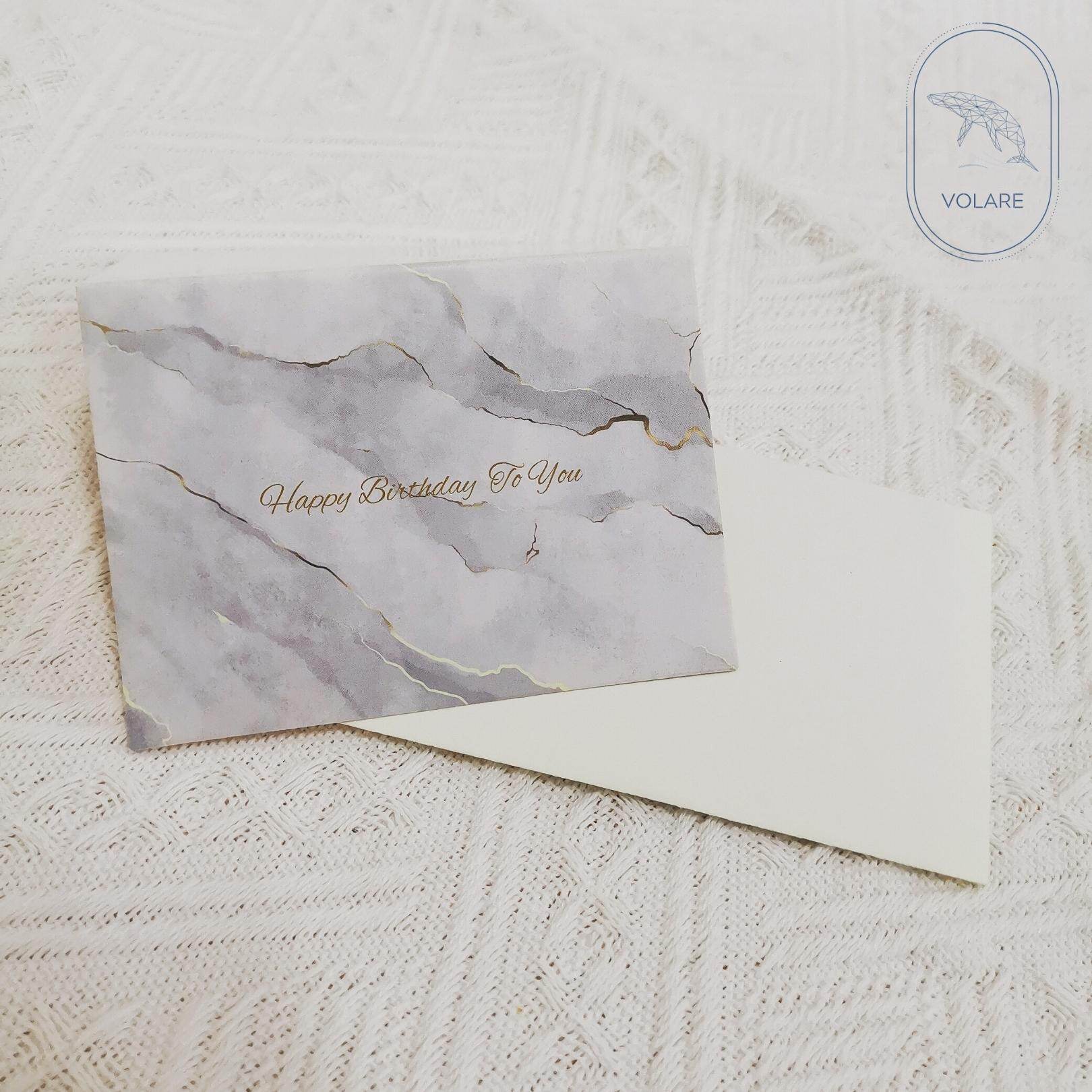 VOLARE | 💌 Personalize Wish Card Greeting Card Printed Message with ...