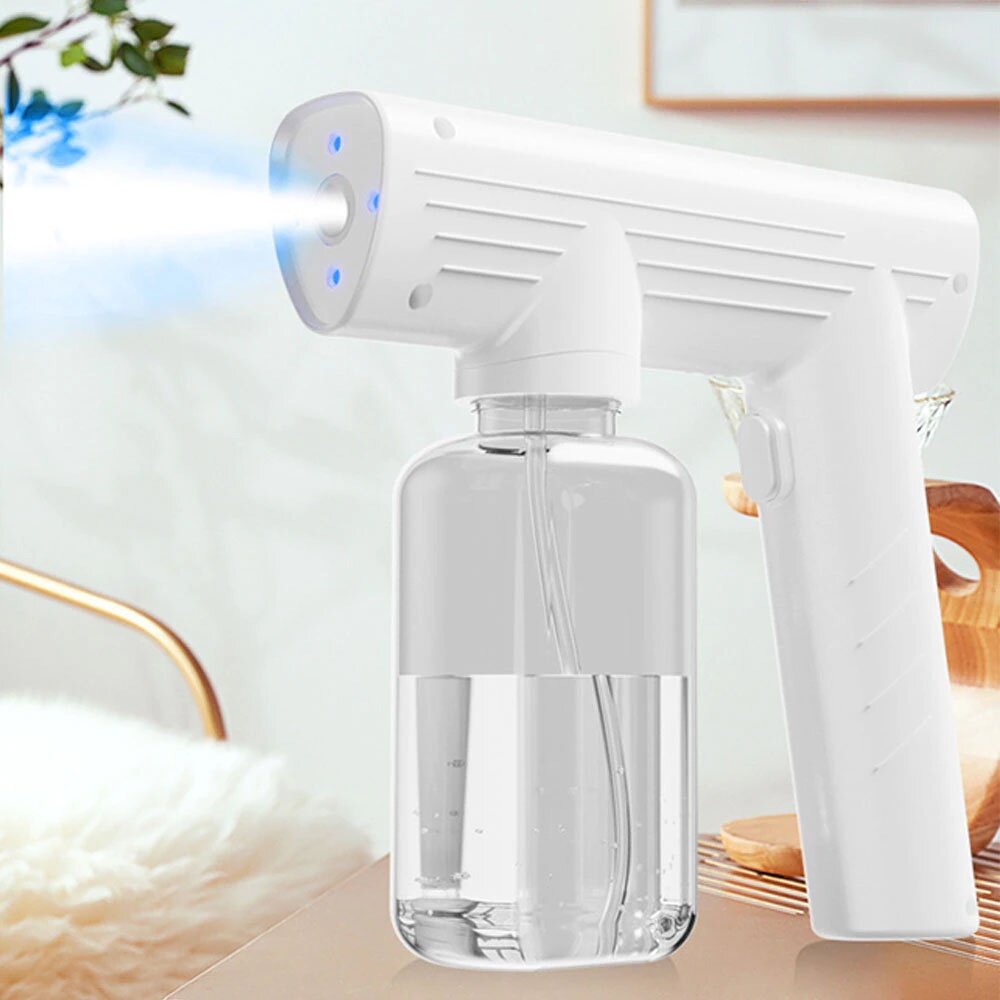 LEBRON READY STOCK Handheld Disinfection Machine Gun Blue Light ...