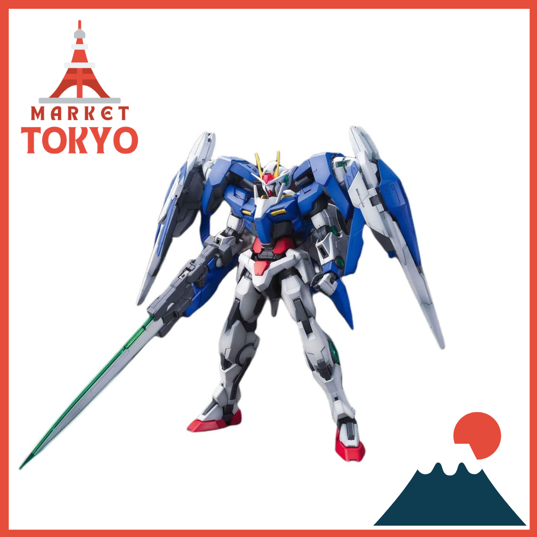 MG Gundam 00 [Double O] Double O Riser 1/100scale Color-Coded Plastic ...