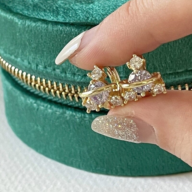 ต่างหู brass14k Danica earrings - Boopy jewelry - ThaiPick