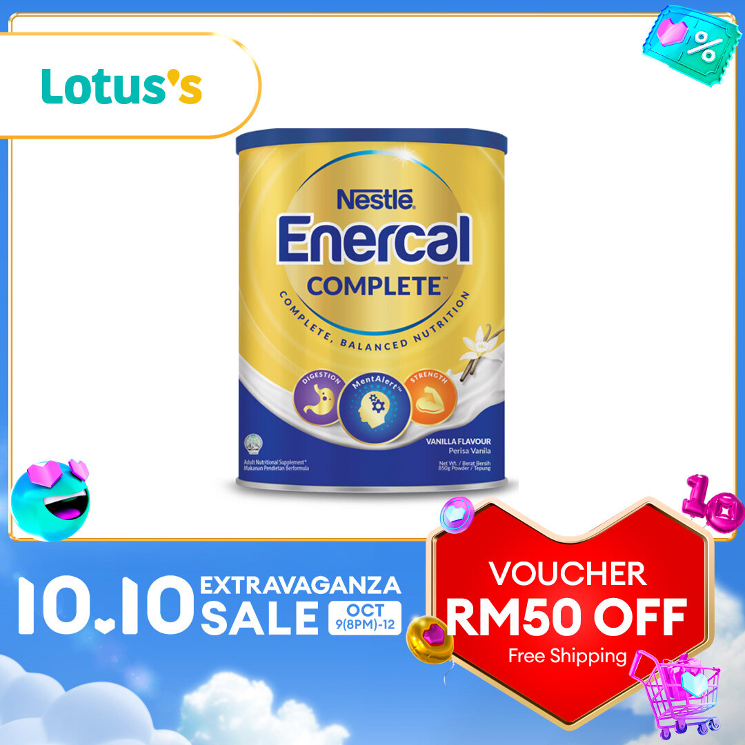 Nestle Enercal Complete Adult Milk Powder 850g | Lazada