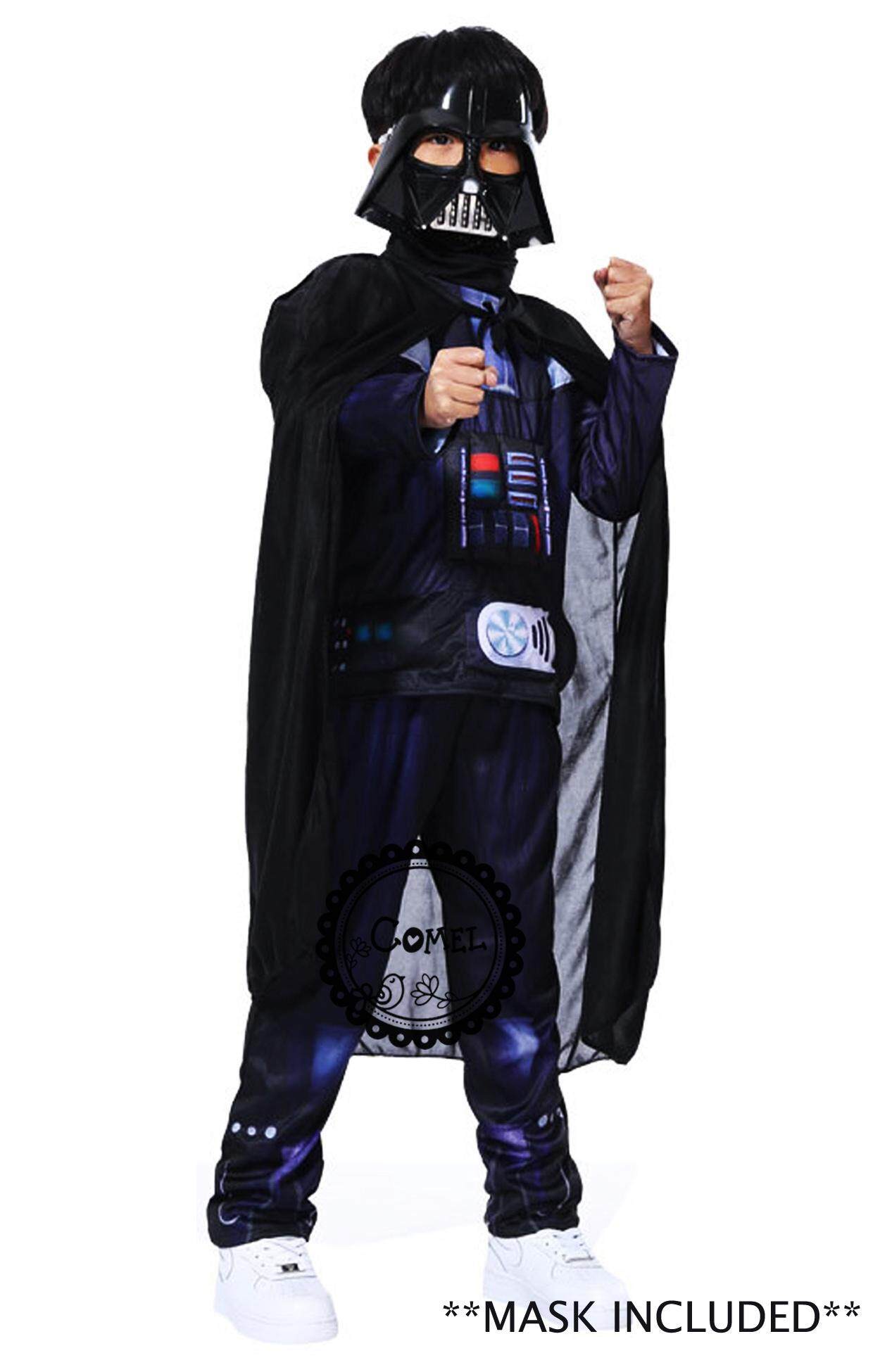 Comel Muscle Costume Darth Vader Cosplay Outfit Set toys for girls | Lazada