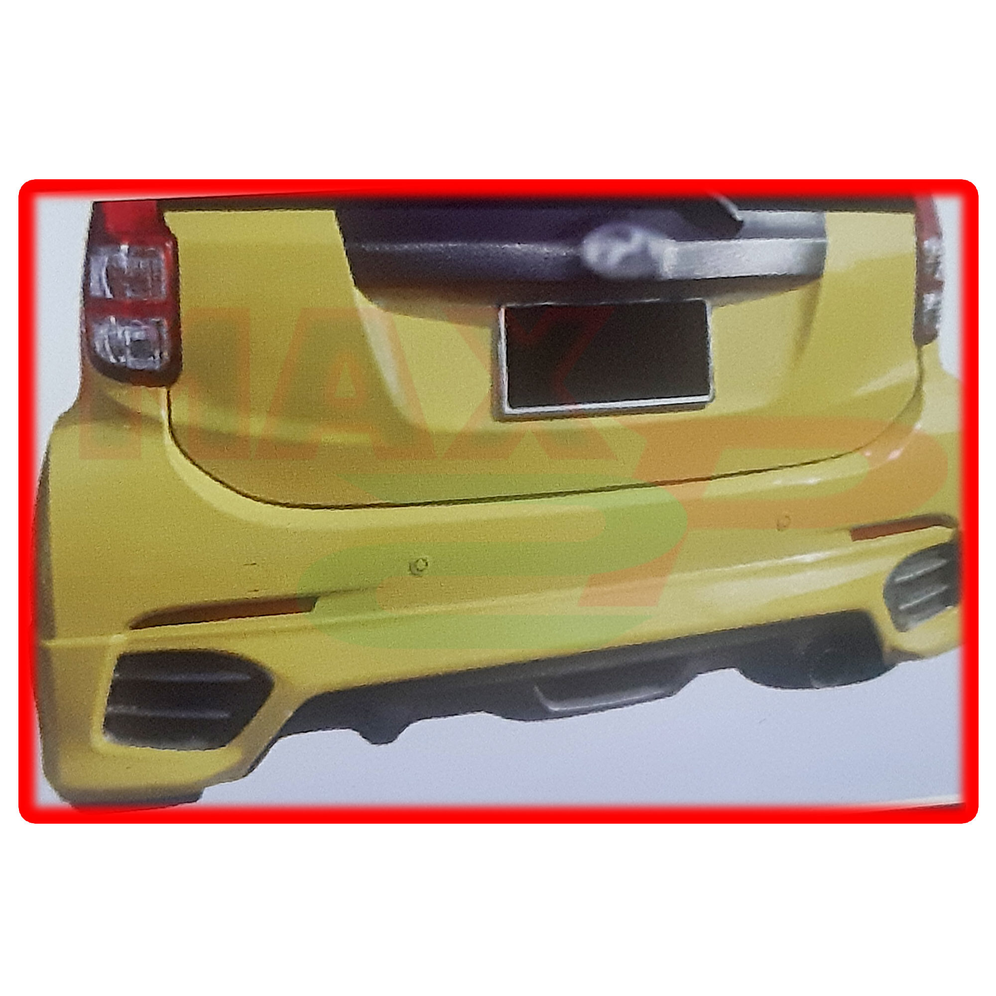 Perodua Myvi SE (2011) EXT Style Rear Back Skirt Skirting Bumper Lower ...