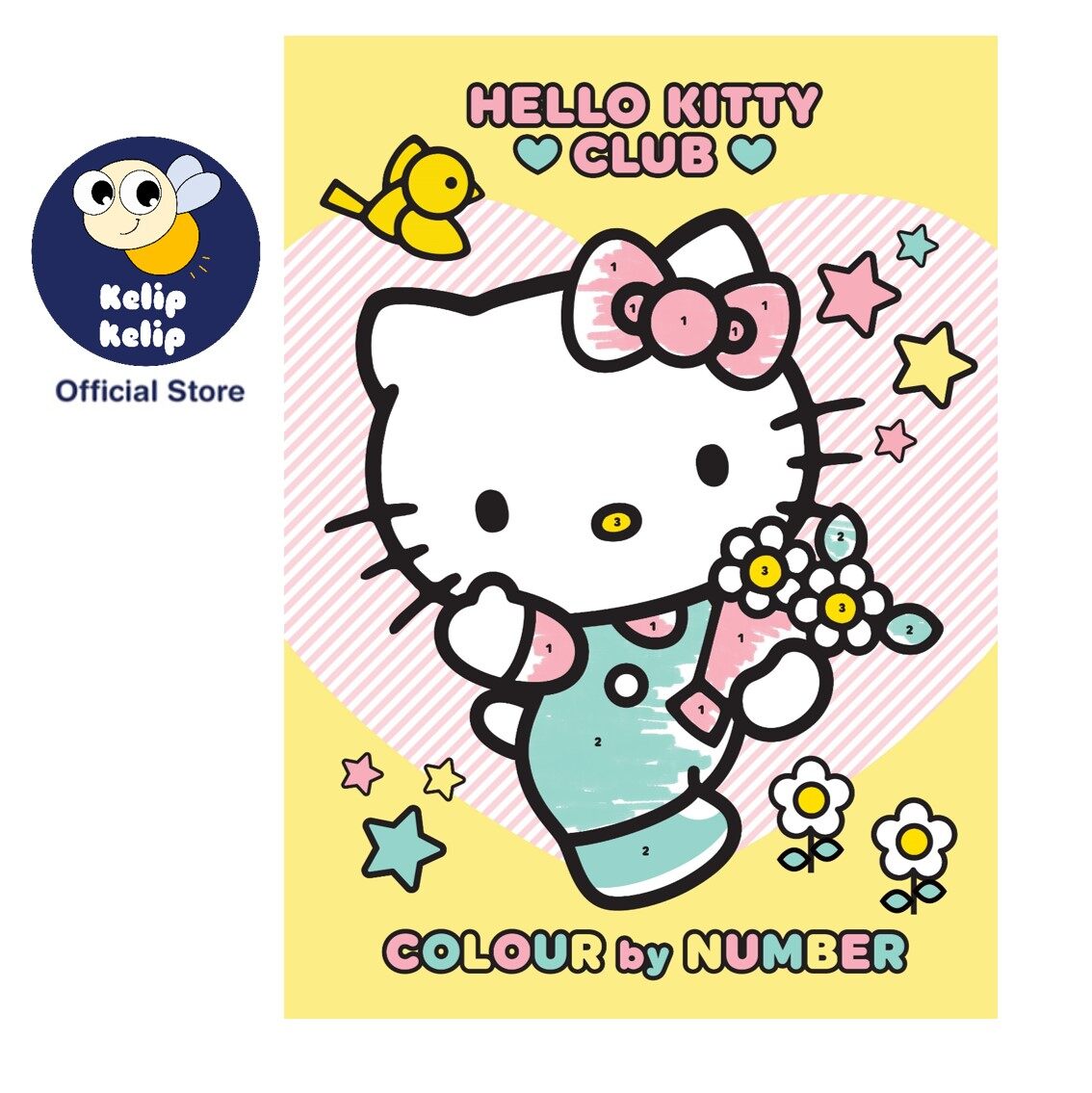 Hello Kitty Colour by Number Activity Book | Lazada