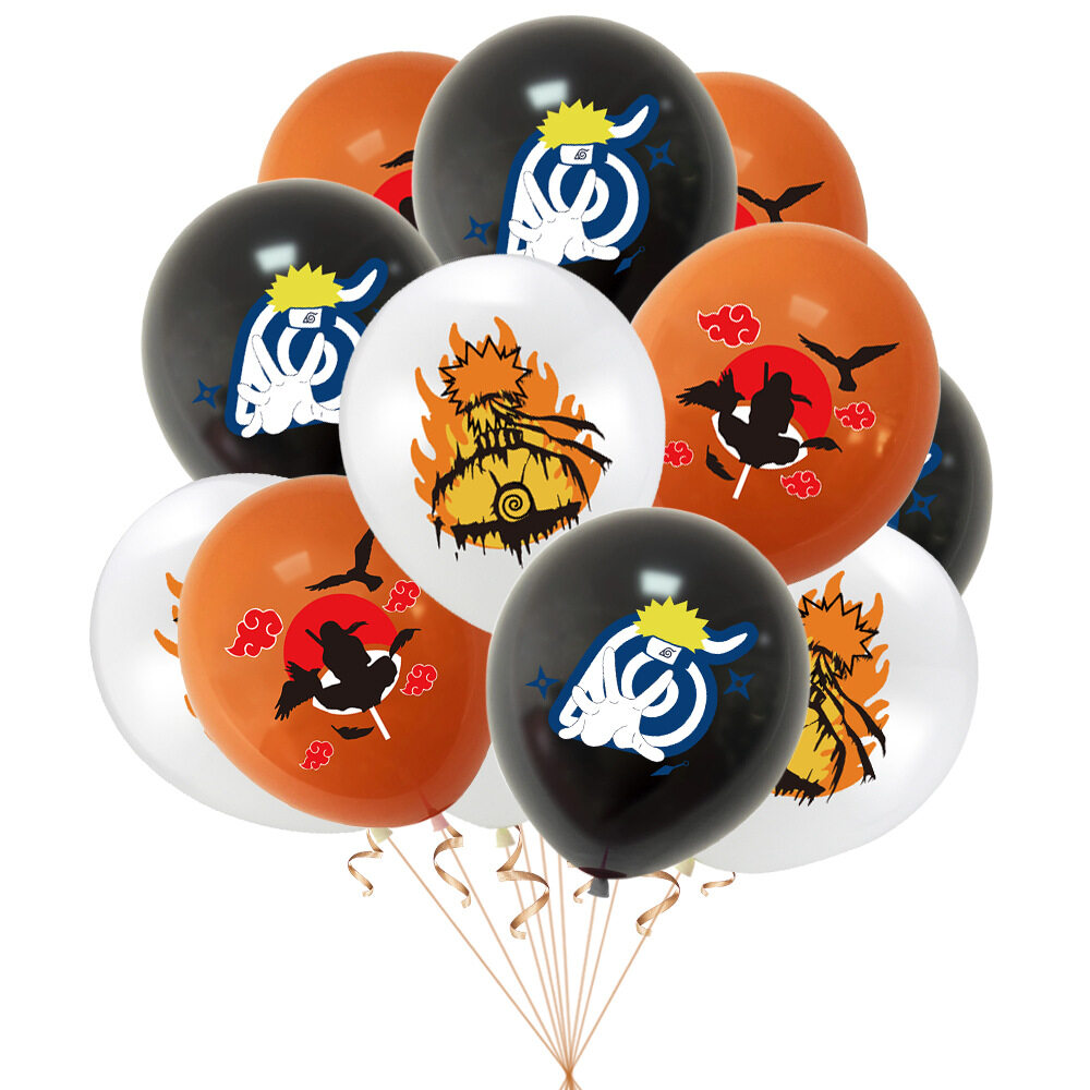 Naruto Birthday Party Decoration Included Uzumaki Naruto Balloons ...