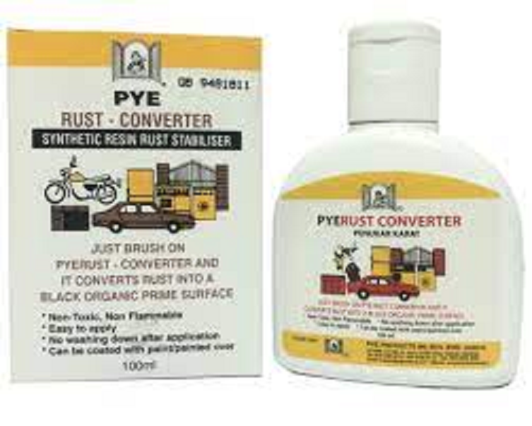 PYE RUST-CONVERTER [SYNTHETIC RESIN RUST STABILISER 100ML] | Lazada
