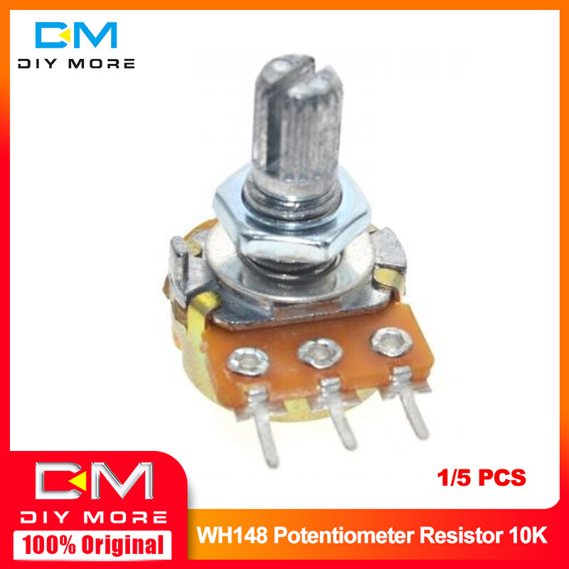 Original KKmol 1/5 PCS WH148 Potentiometerตัวต้านทาน10K Ohmด้วยอ่อนนุช ...