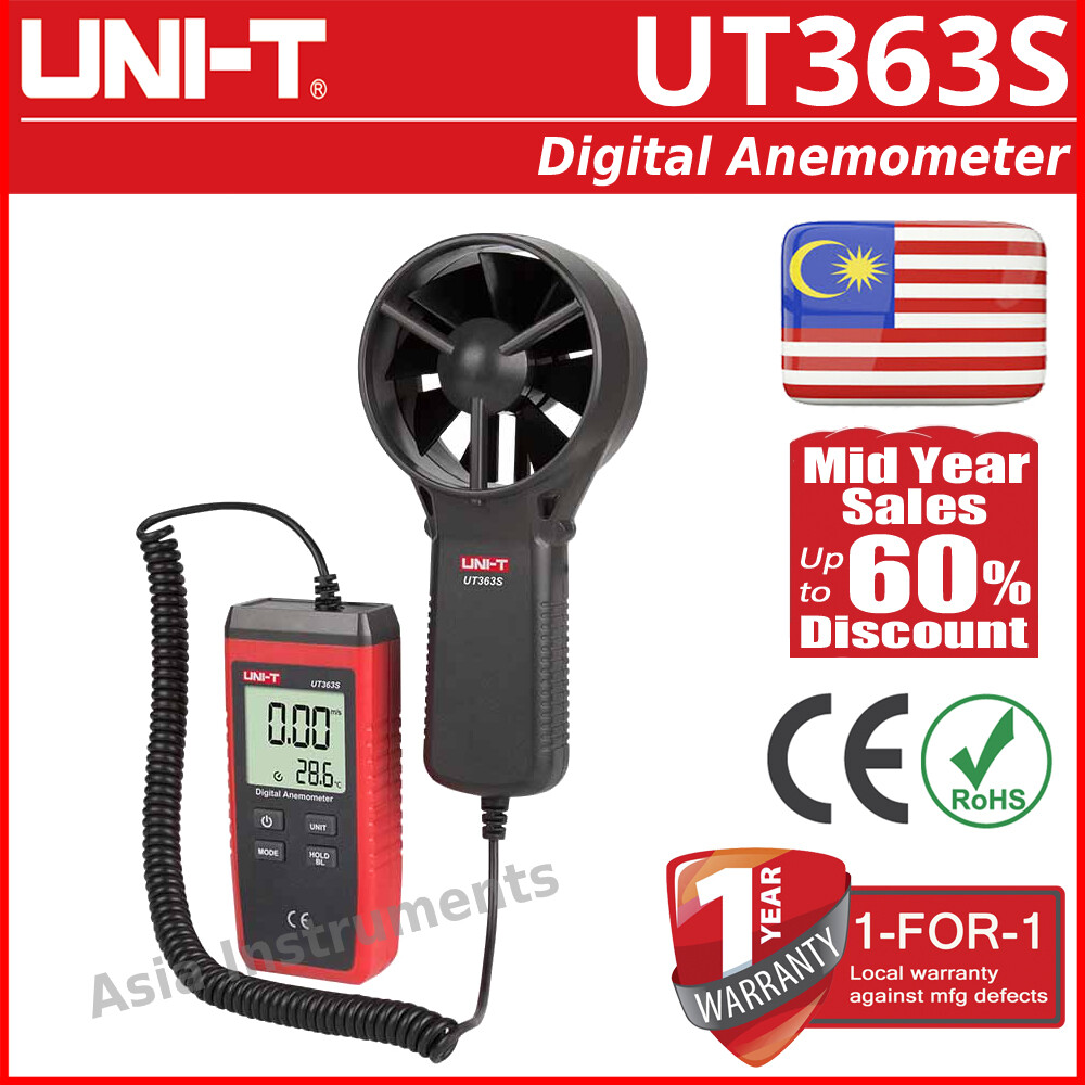 Uni-T UT363S Digital Anemometer | Lazada