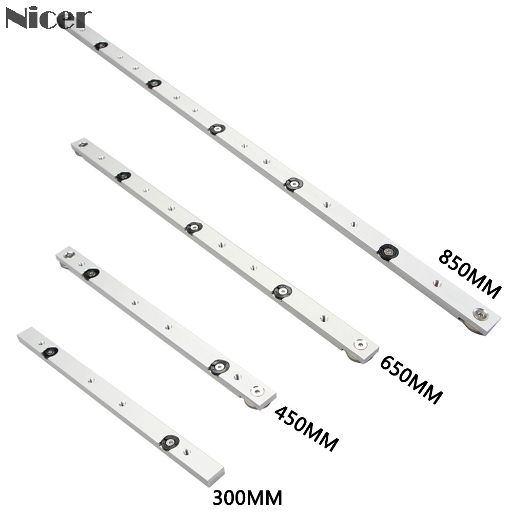 Made In Germany】300/450/650/880MM Universal T-Track Slider อลูมิเนียม ...