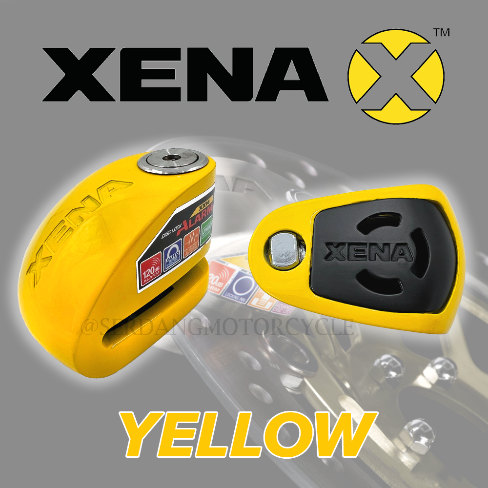 XENA Motorcycle Disc Lock Double Alarm XX14 | Lazada