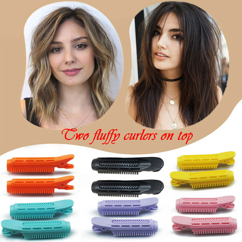 mandarins-6Pcs Volumizing Hair Root Clip Roller Wave Fluffy Hair Clip ...