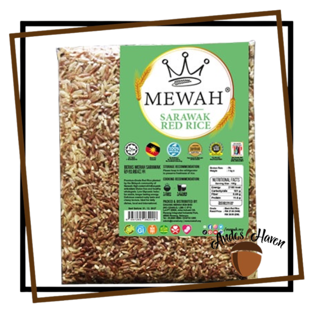 【Mewah】Sarawak Red Rice - 1kg | Lazada