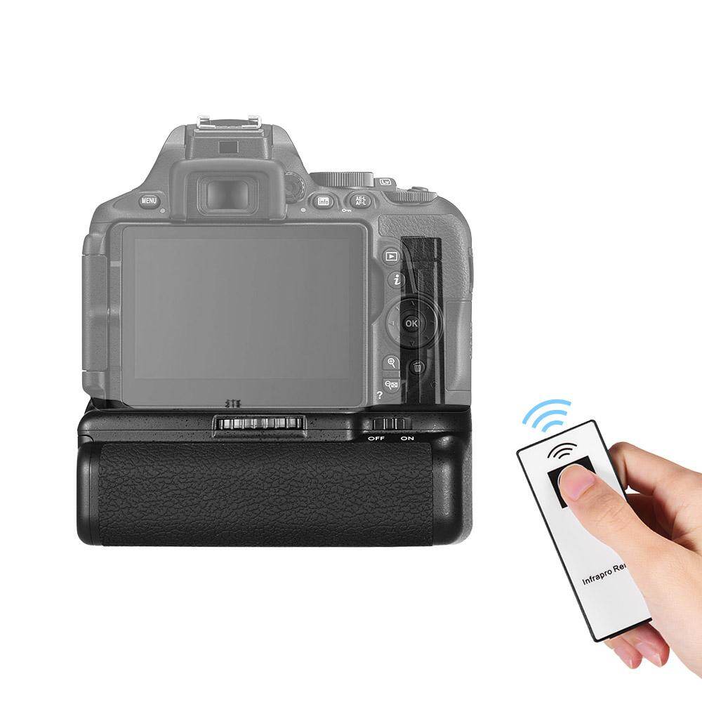 Vertical Battery Grip Holder for Nikon D5500 D5600 DSLR Camera EN-EL 14 ...