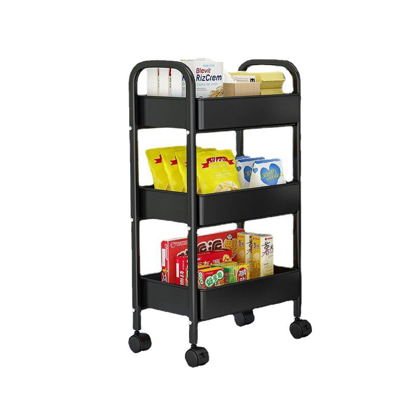 Organizing Multi-storey Trolley Storage Rack Baby Products Mobile ...