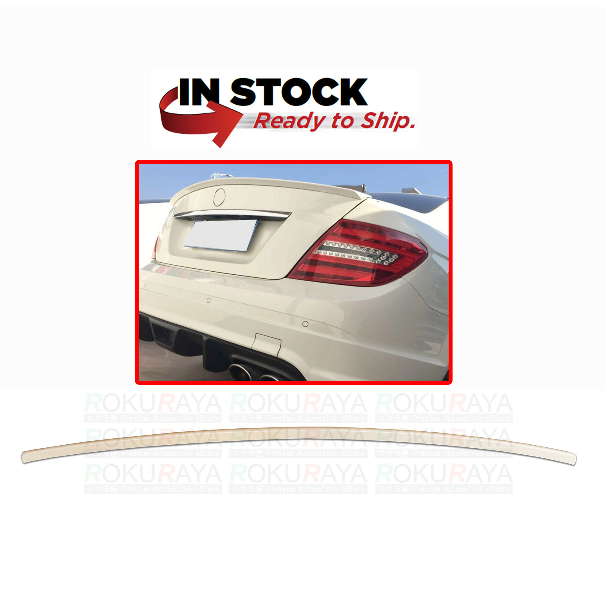 Mercedes Benz W204 W-204 C-Class (2007-2014) Original ABS Plastic OEM ...