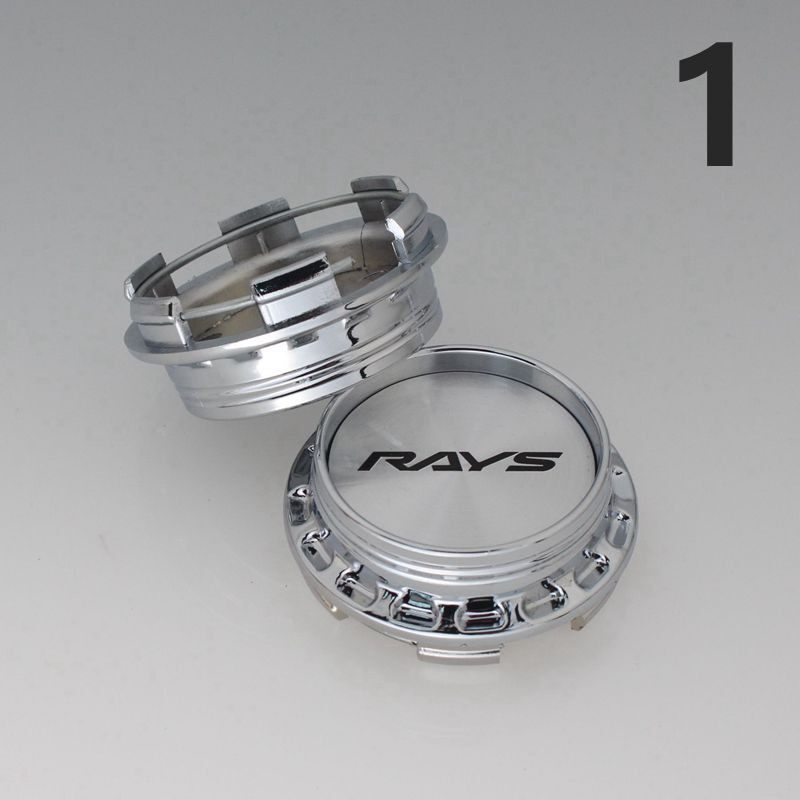 4pcs rays center caps for rims 67mm OD/62mm ID volk racing wheel hub ...