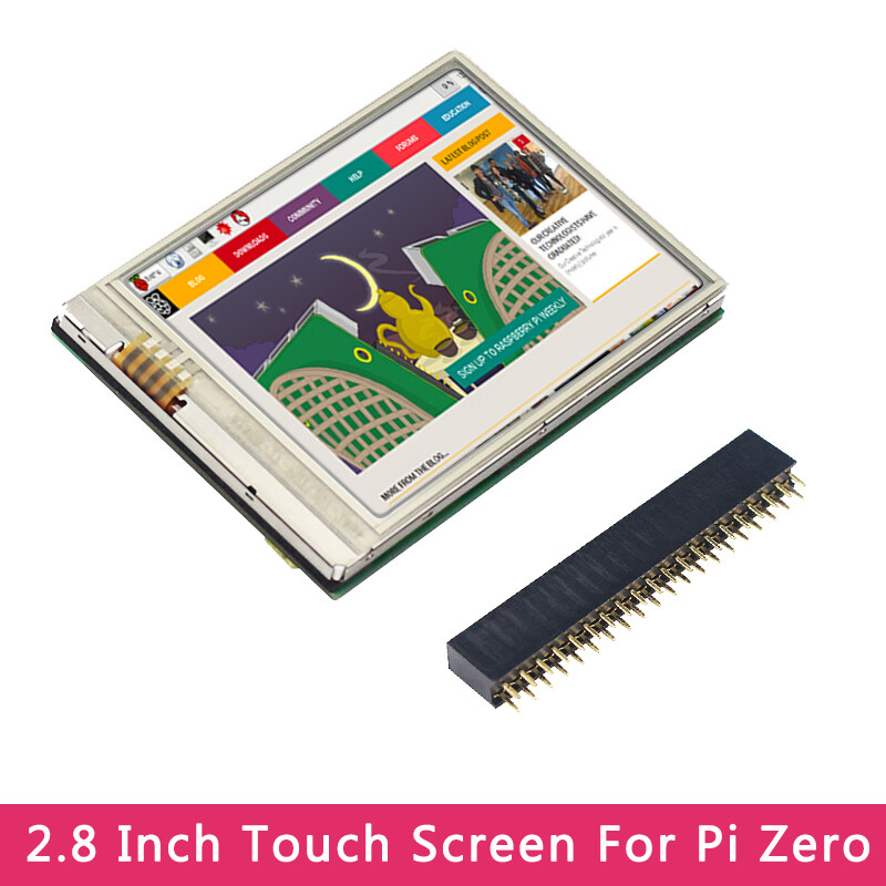 【CW】 2.8 inch Raspberry Pi Zero Touch Screen 60 FPS HD LCD - GPIO ...