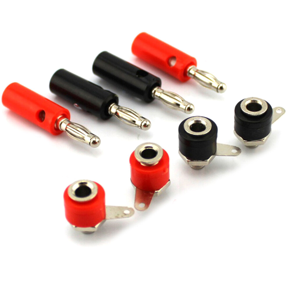 10 sets Male And Female 4mm Banana Plug Male And Female To Insert ...