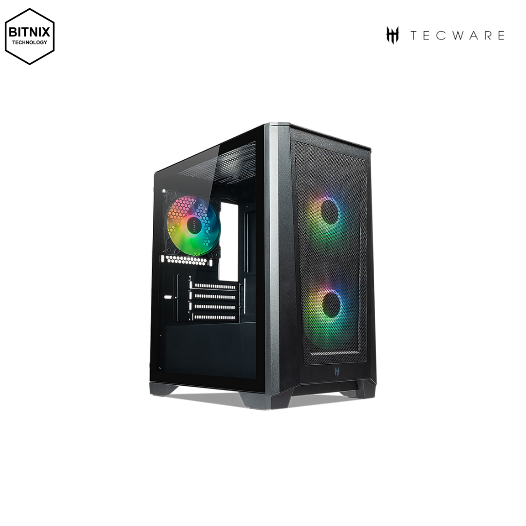 TECWARE Edge M2 TG ARGB MATX Case - Black | Lazada