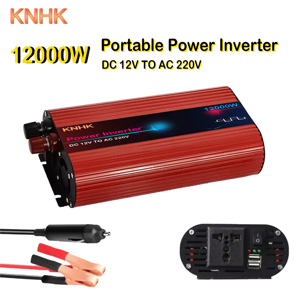 KNHK เครื่องแปลงไฟ15000W/12000W/10000W/8000W/6000W Transfor DC12V AC ...