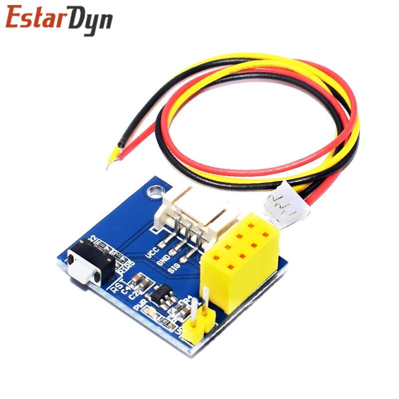 ESP8266 ESP-01 DHT11 Temperature Humidity Sensor Module IDE WS2812 RGB LED Controller Esp8266 ...