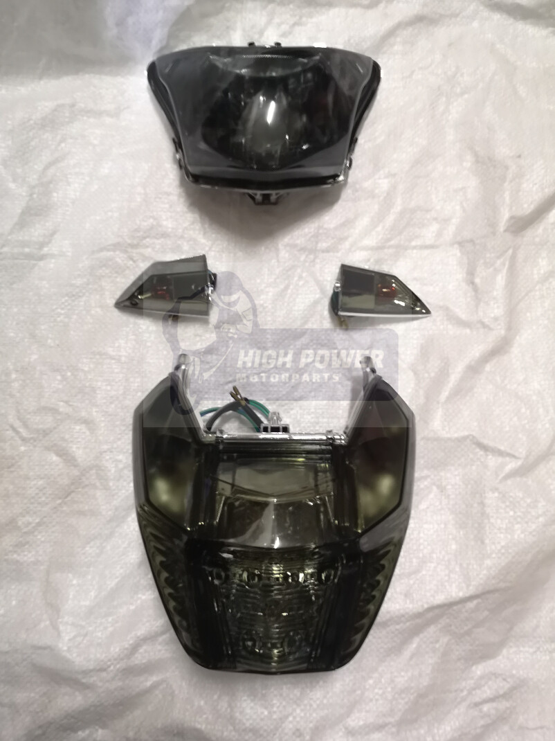 HONDA WAVE 110 CX ALPHA HEAD LAMP+FRONT SIGNAL LAMP+MODIFY TAIL LAMP ...
