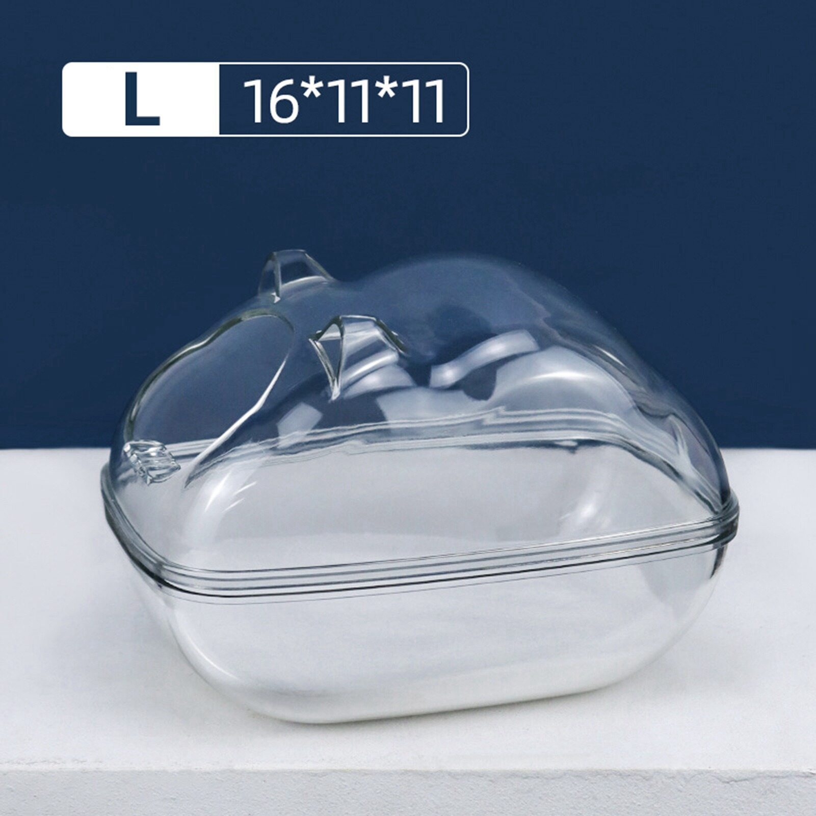 Transparent Sandbox Bathroom Digging Sand Container For Ham-ster Gui ...