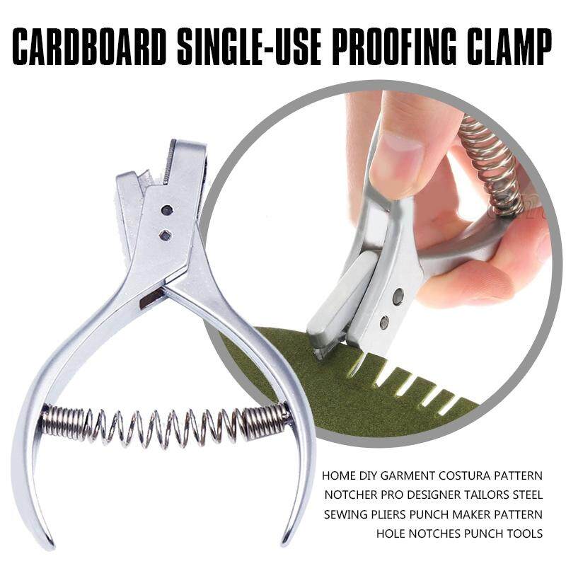 Home DIY Garment seam Pattern Notcher Pro Designer Tailors Steel Sewing ...