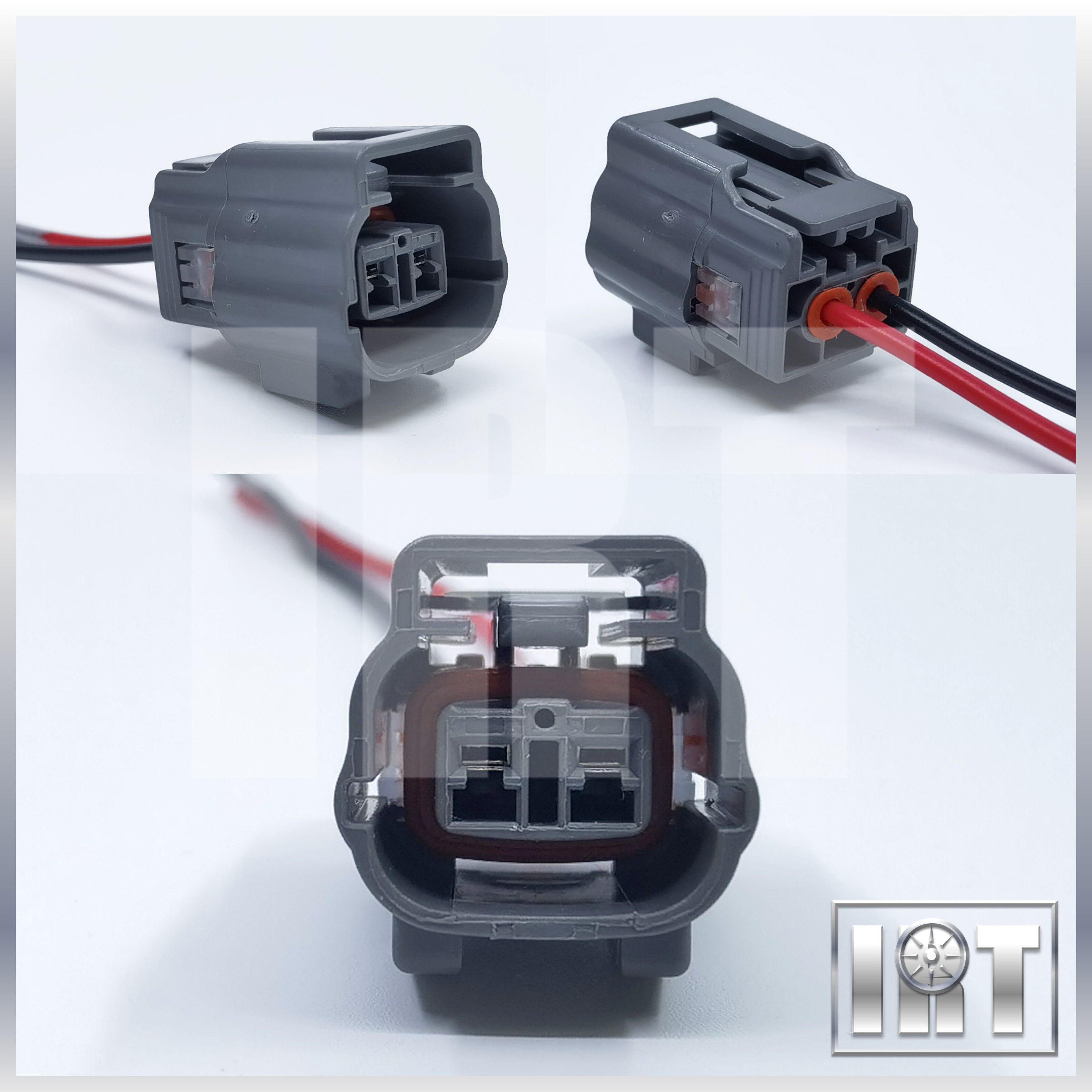 2 Pin Signal Connector Socket Mazda BT50 Ford Ranger Bulb Holder Engine ...