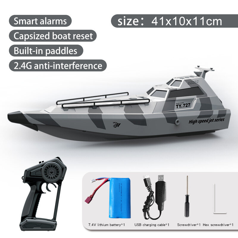 2.4G Remote Control Boat | RC Jet Boat High Speed | High Speed RC Boat ...