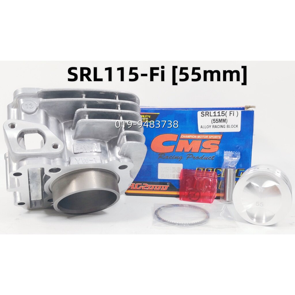 100% CMS SRL115 Fi Block 55mm 57mm, Standard Block, Racing Block ...