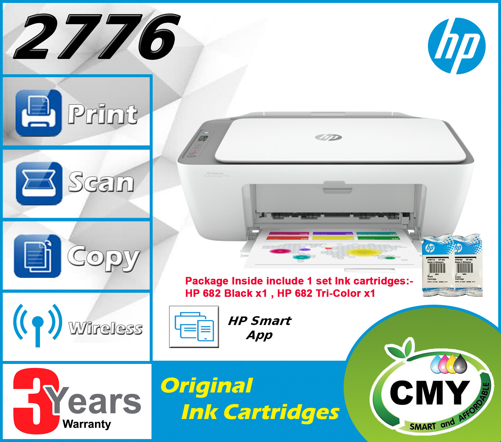 HP DeskJet Ink Advantage 2776 / HP DeskJet Ink Advantage 2777 All-in ...