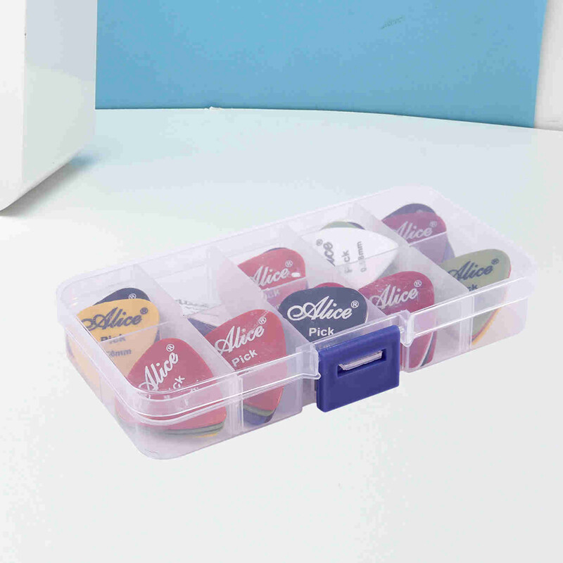 Alice Guitar Pick 1 box case 40 Pieces plectrum mediator mix 0.58-1.5 ...