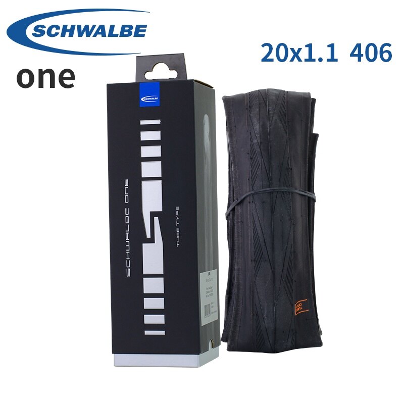SCHWALBE ONE Ultralight Tyre Bike 20 inch 451 yellow side tire 406 201 ...