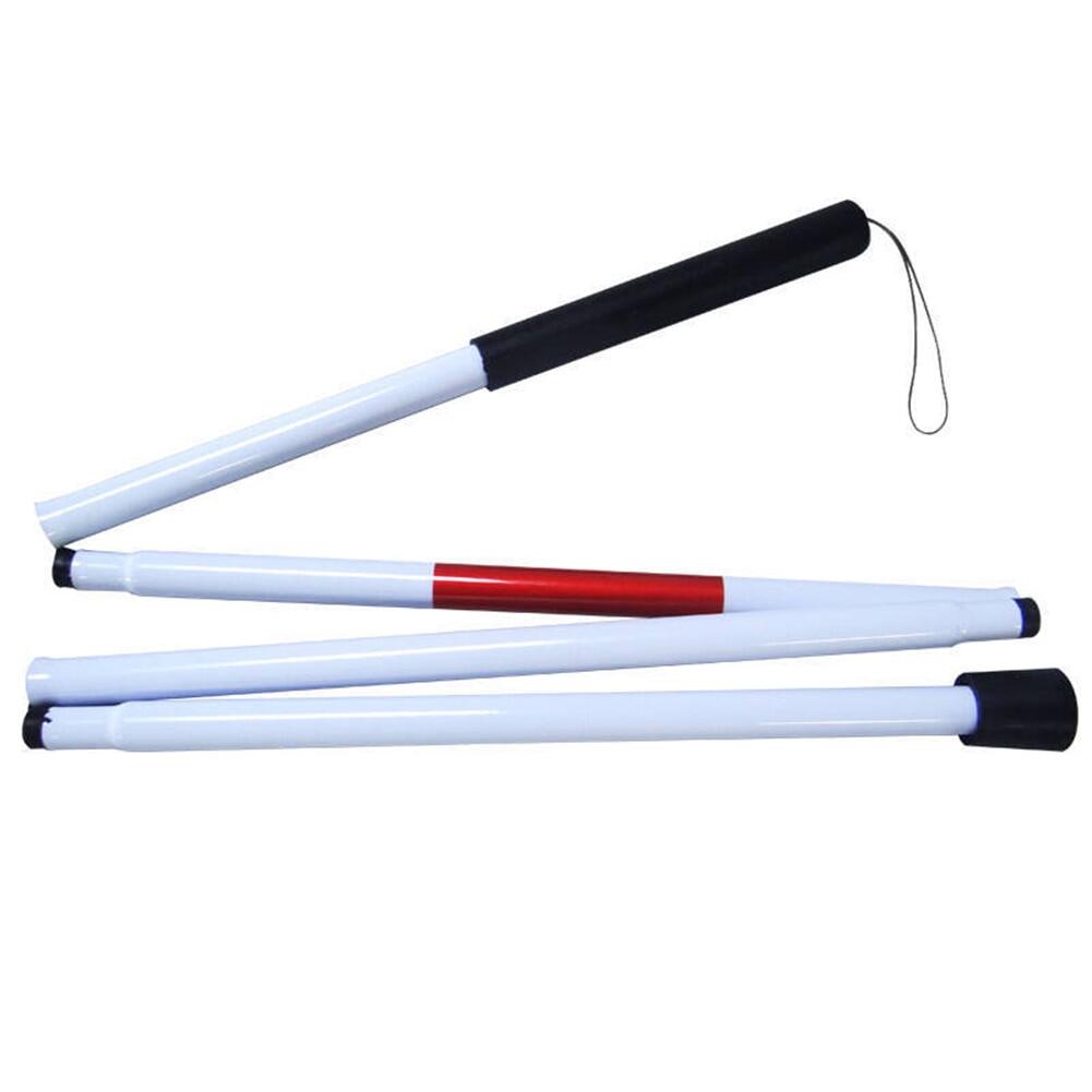 Folding Blind Guide Stick Visually Impaired Crutch Cane Blind Walking ...