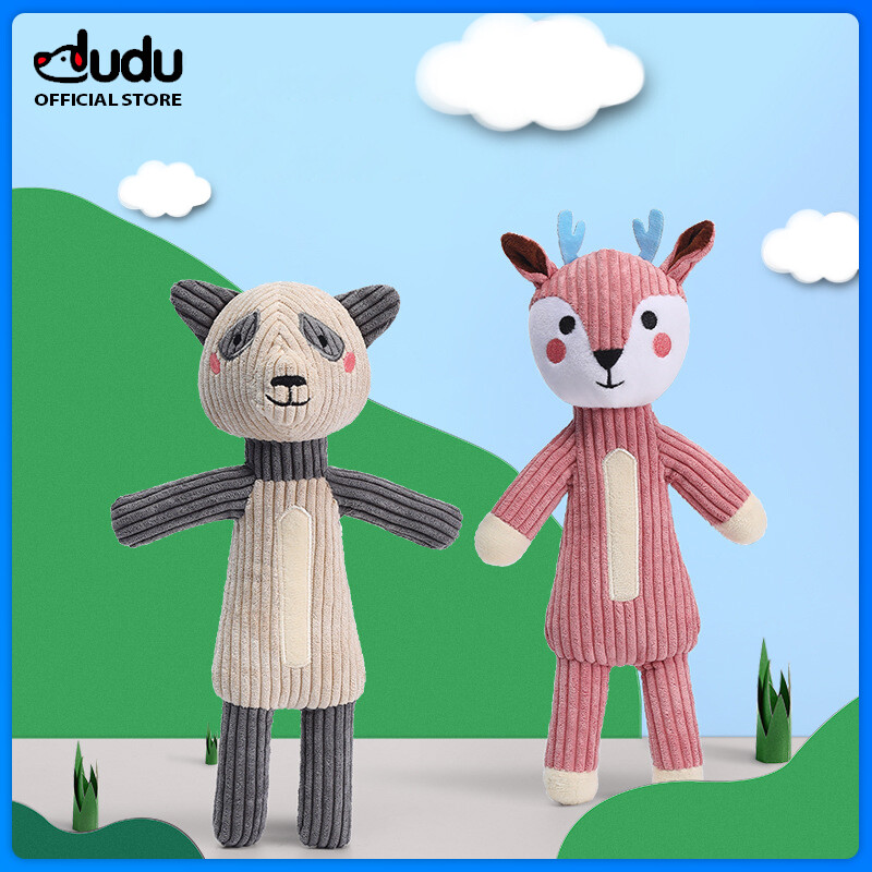 【DUDU Pet】Pet Dogs Plush Chewing Toys Funny Puppy Molar Tooth Small Dog ...