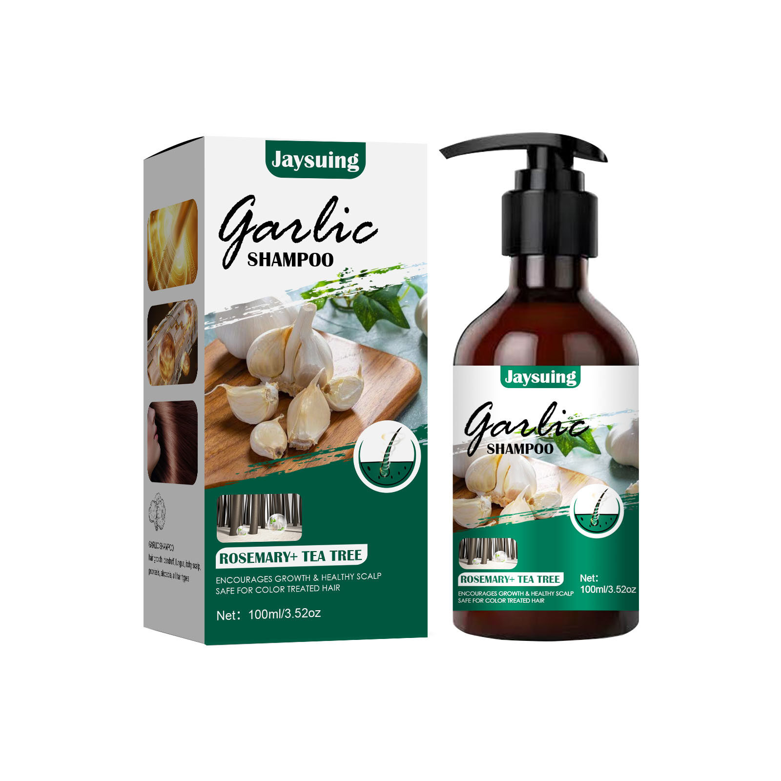 Scalp Anti-Dandruff Shampoothing Damaged Garlic Anti-Dandruff 100ML ...
