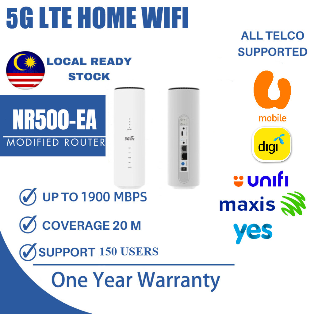 NEW Ready Stock NR500-EA 5G Router CPE 5G+ LTE Band Lock 28 Wireless ...