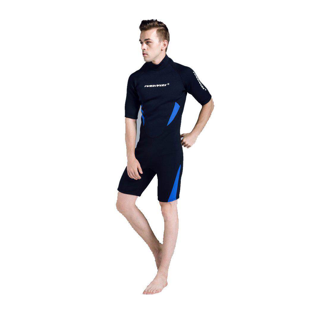 Fundivers 3MM Neoprene Short-sleeved Wetsuit Keep Warm Winter Diving ...