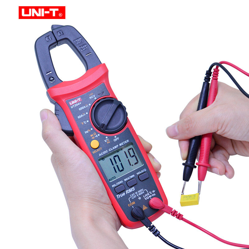 24ชั่วโมง UNI-T UT201 Plus UT202 Plus UT202A UT203 UT204 400-600A แคลม ...