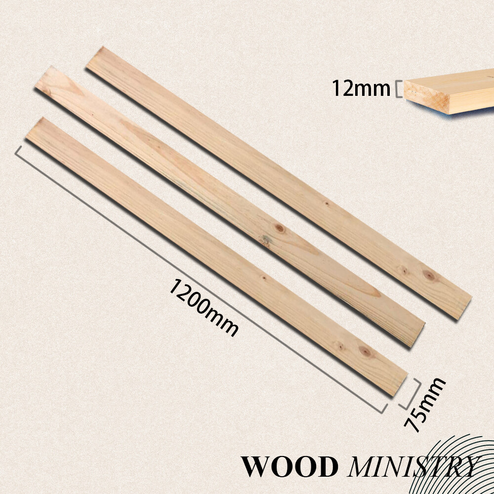 12x75x1200mm Pine Wood Fine Grain Papan Kayu Pallet [NEW READY STOCK ...
