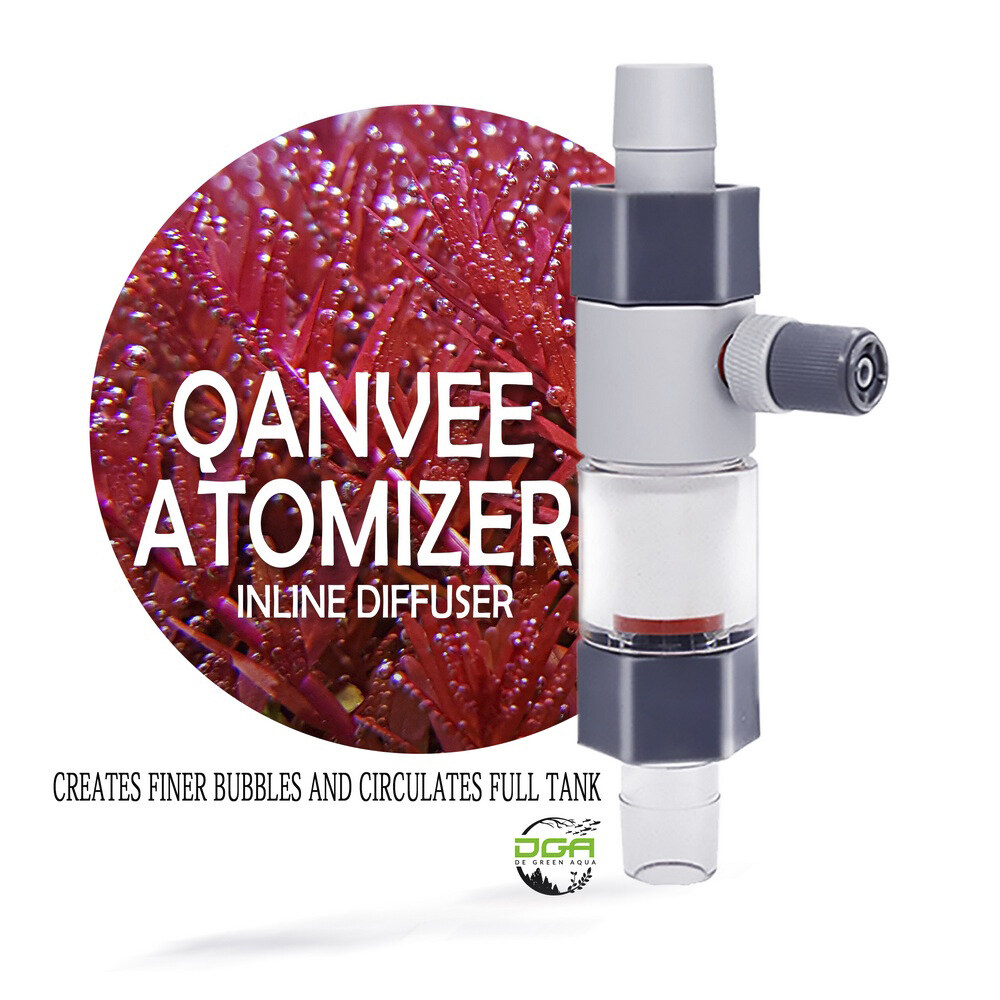 Qanvee Inline Diffuser CO2 Atomizer (仟锐草缸二氧化碳外置细化器) | Lazada