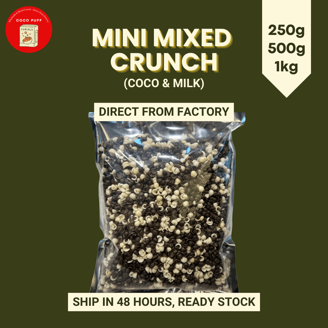 Mini Coco Crunch (Coco, Milk, Mixed, Fruity)/ Mini Koko Krunch for ...