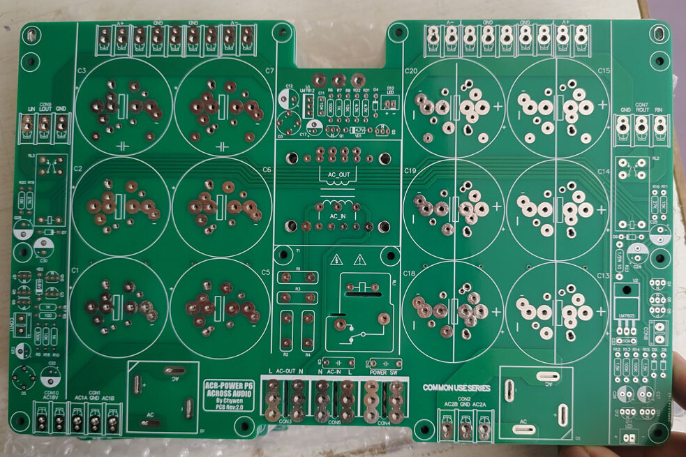 Universal Speaker Protection Soft Start Rectifier Filter Power Board ...