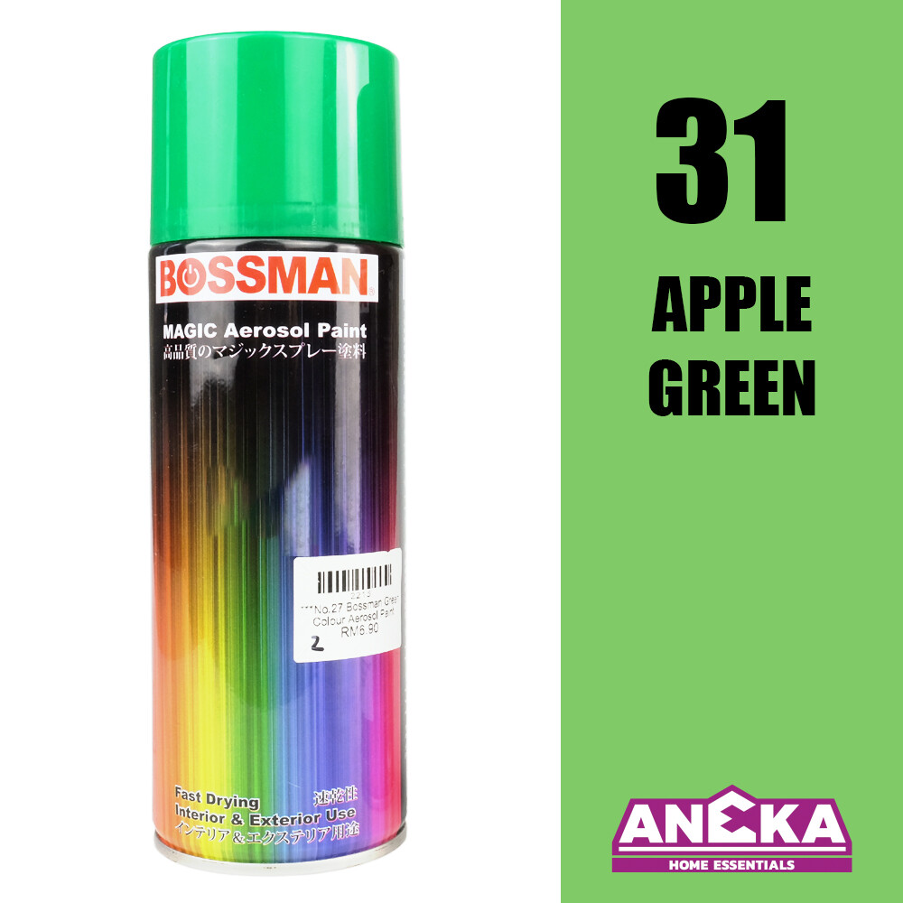 SUPER QUALITY BOSSMAN Spray Paint Cat Sembur Semburan Basikal Motor ...