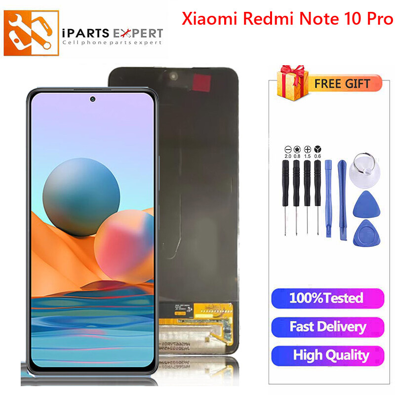 IPARTSEXPERT Original LCD For Xiaomi Redmi Note 10 Pro LCD With Frame ...