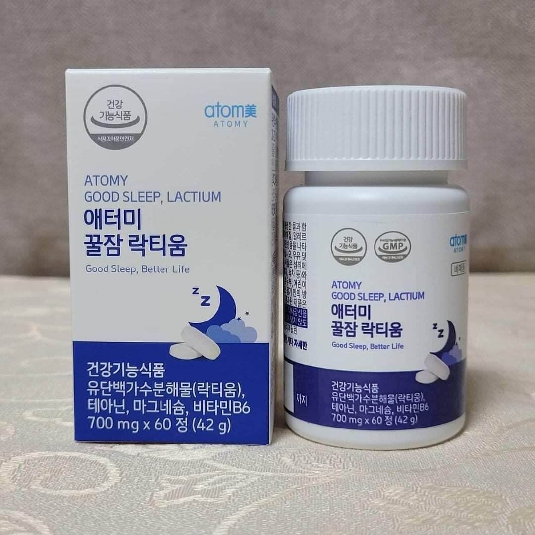 Atomy Good Sleep Lactium 艾多美牛奶睡眠肽（60 tablets） | Lazada