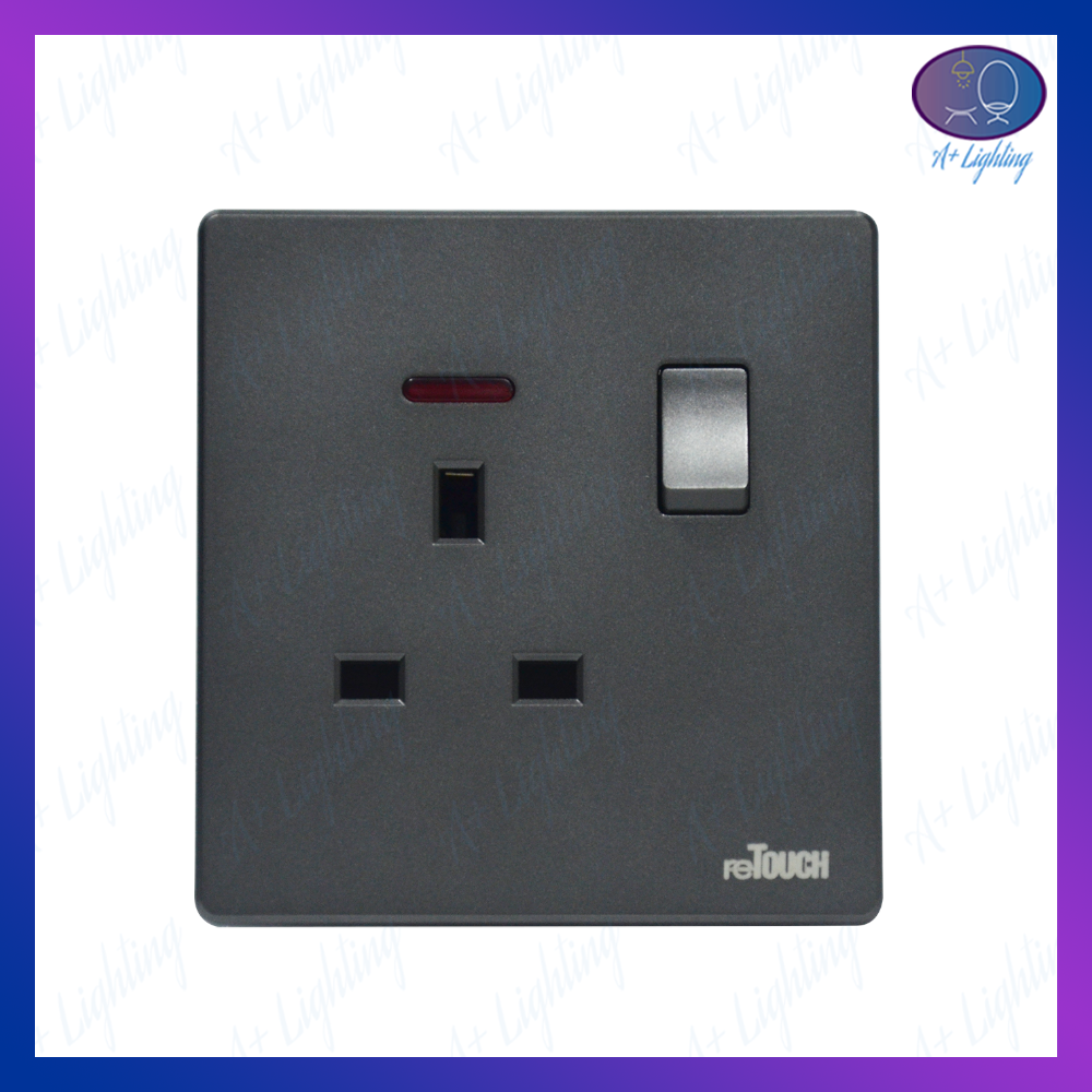 [Sirim] RETOUCH Ultra Rimless Socket and Wall Switch Slim Modern Switch ...