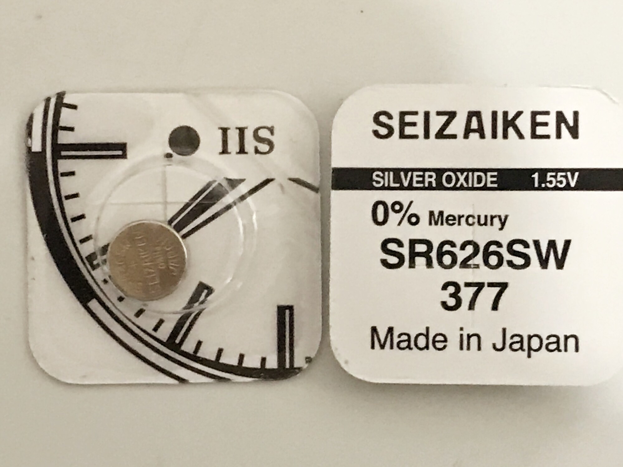 Watch battery Japan Seiko button battery SR626SW 621 377 364 371 321 ...